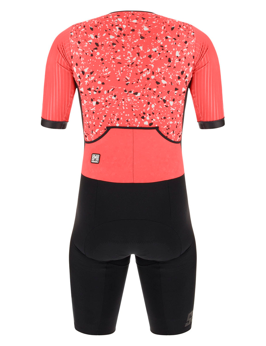 Santini Mens Viper Pietra Short Sleeve Tri Suit – XTR Multisports